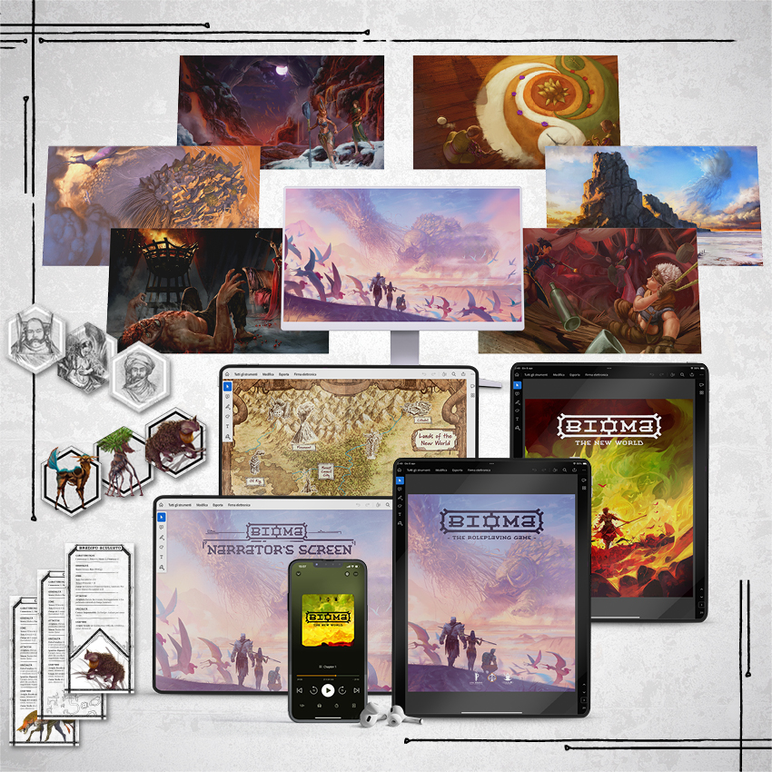 Bioma - The Roleplaying Game by Grim Moon Studio - The Wild is Calling ...