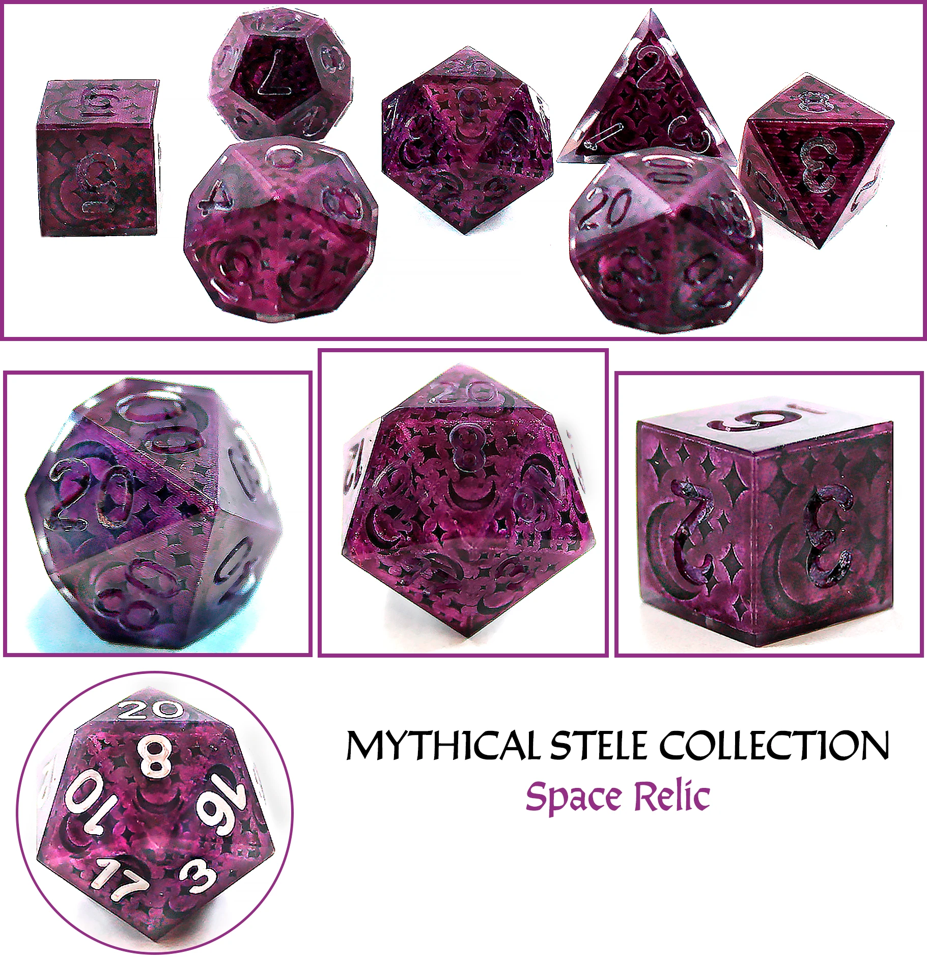 Calamity & Mythical Dice Set Collection by WizardDice - Gamefound
