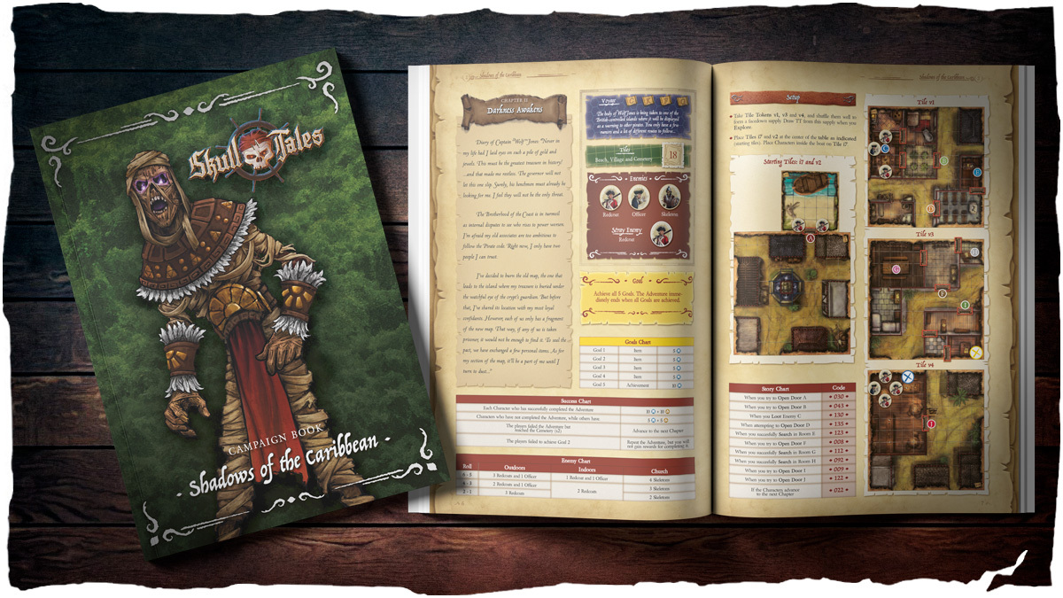 Skull Tales: Full Sail! v2 & expansions by Draco Ideas - Gamefound