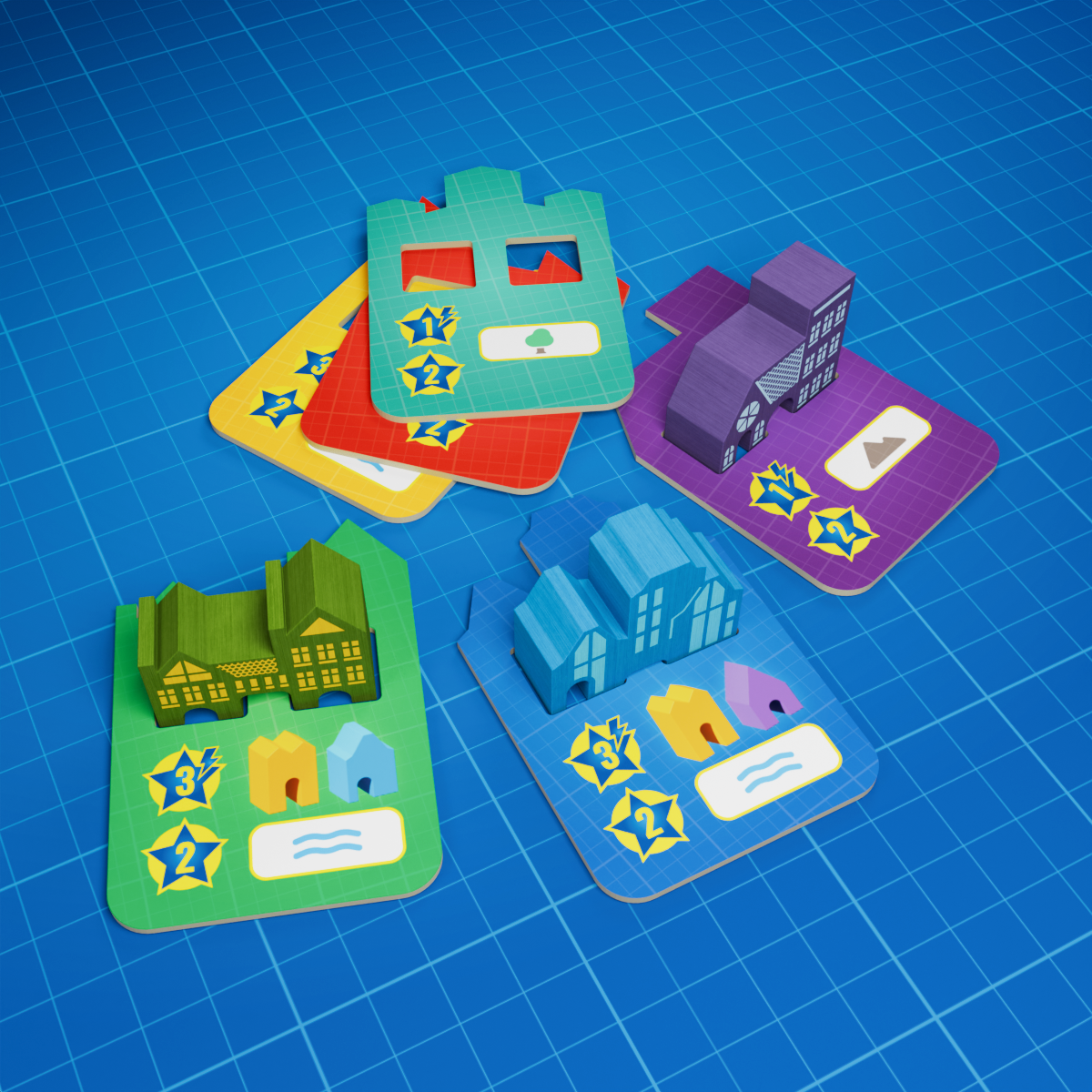 Micro Architects: Big City Vacation by Thistroy Games - Who needs cards ...