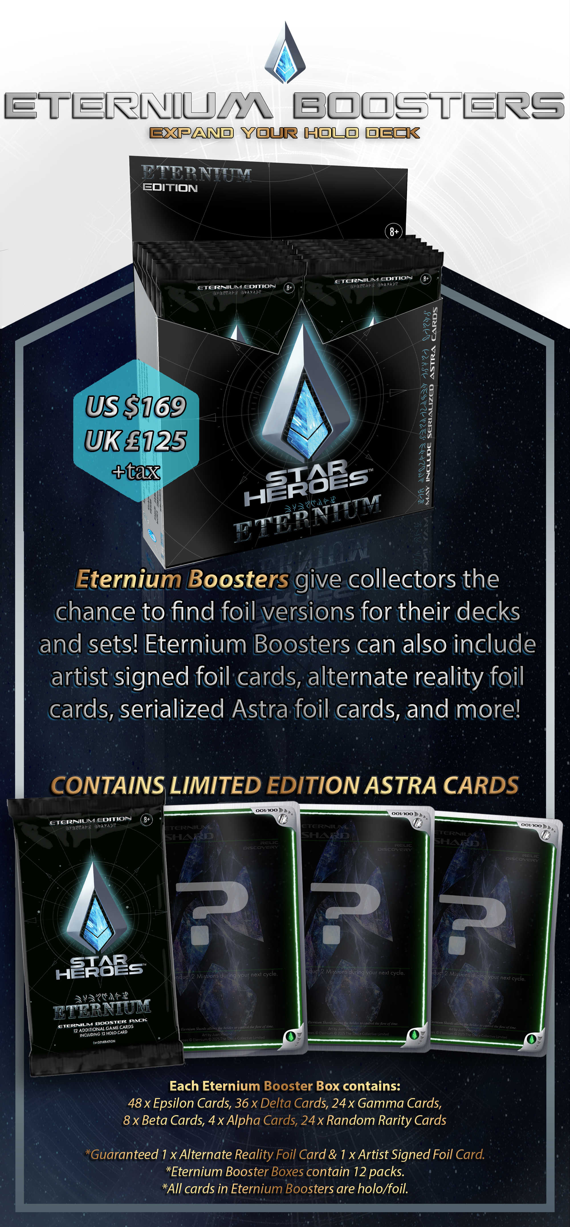 Star Heroes - Eternium (4X TCG) by The Space Collective - Gamefound