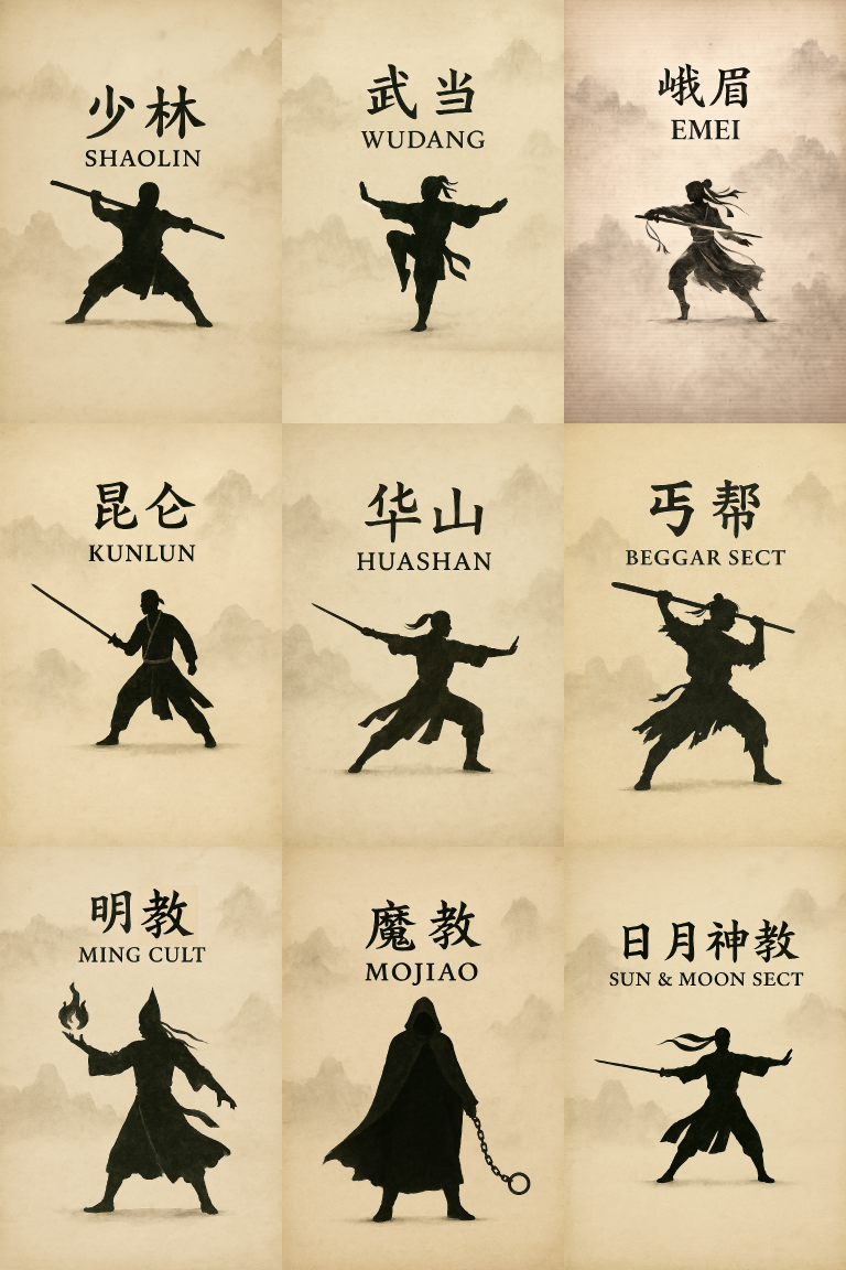 Ascendant Blades: Wuxia Skirmish by Prismnrune - Gamefound