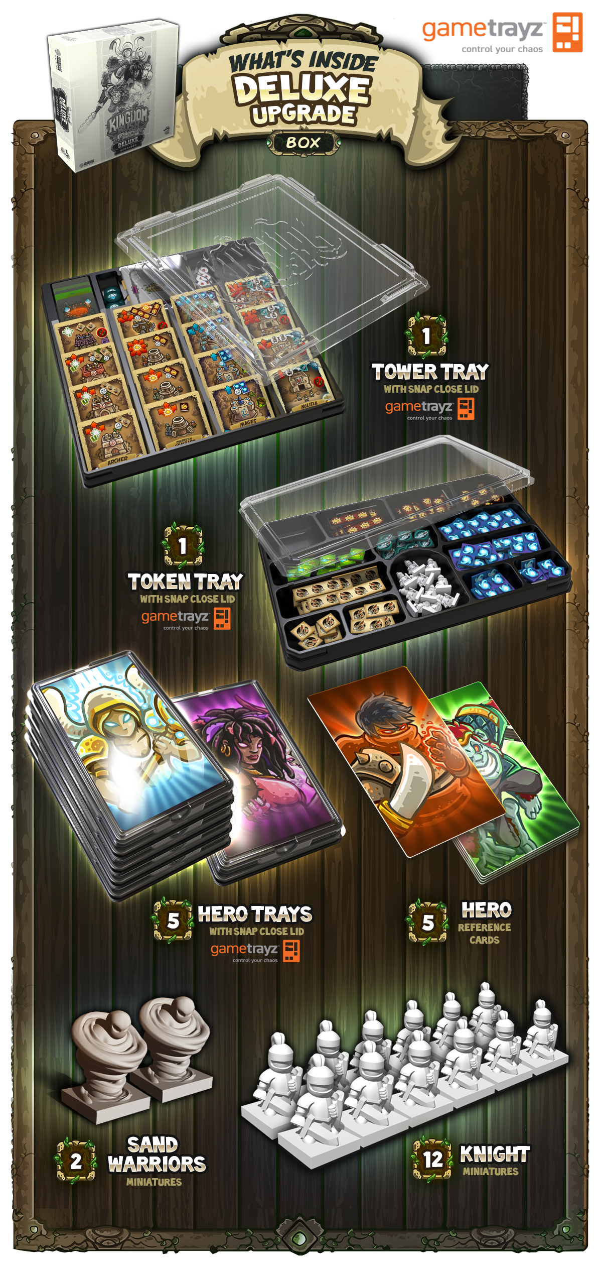 Kingdom Rush: Elemental Uprising by Lucky Duck Games - Deluxe Edition ...