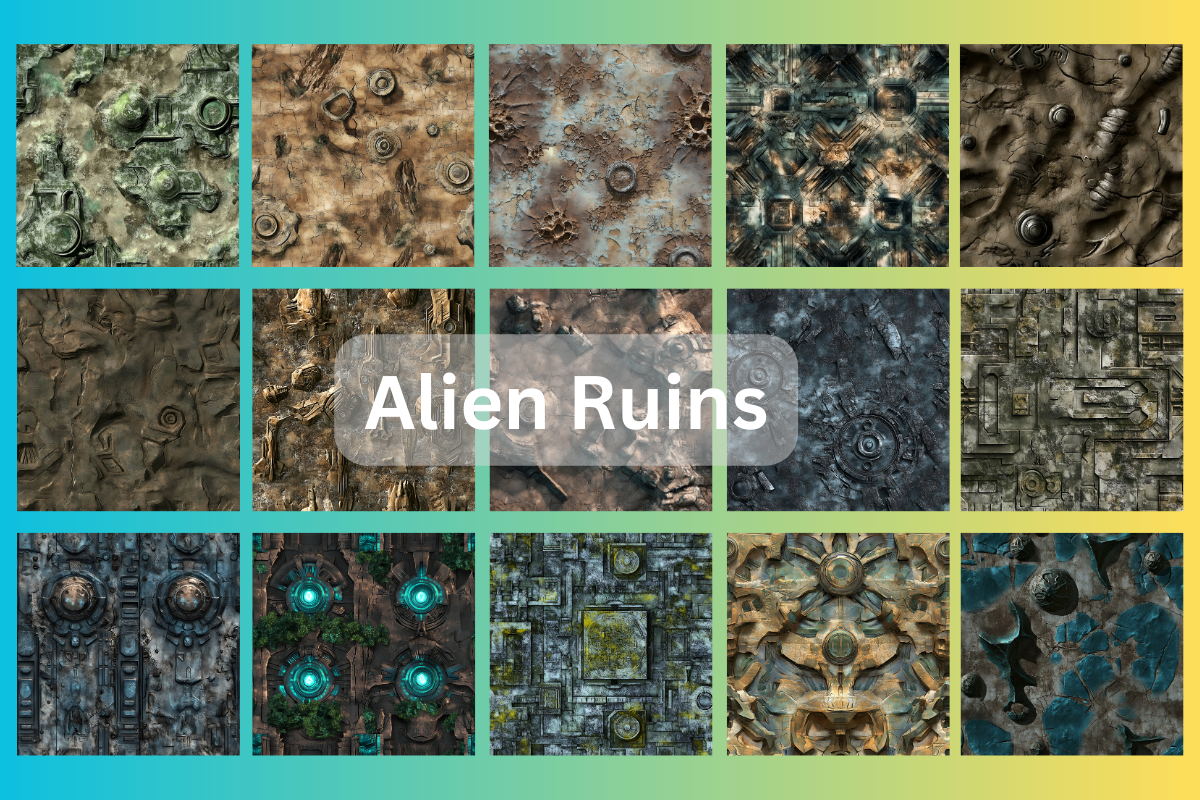 1600 Sci-Fi Textures, 550 Isometric Assets for Map Making and 1870 Sci ...