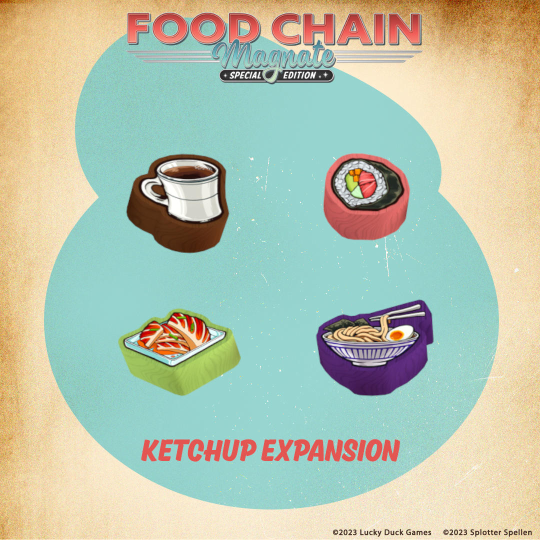 Food Chain Magnate: Special Edition by Lucky Duck Games - A Big O'Bag ...