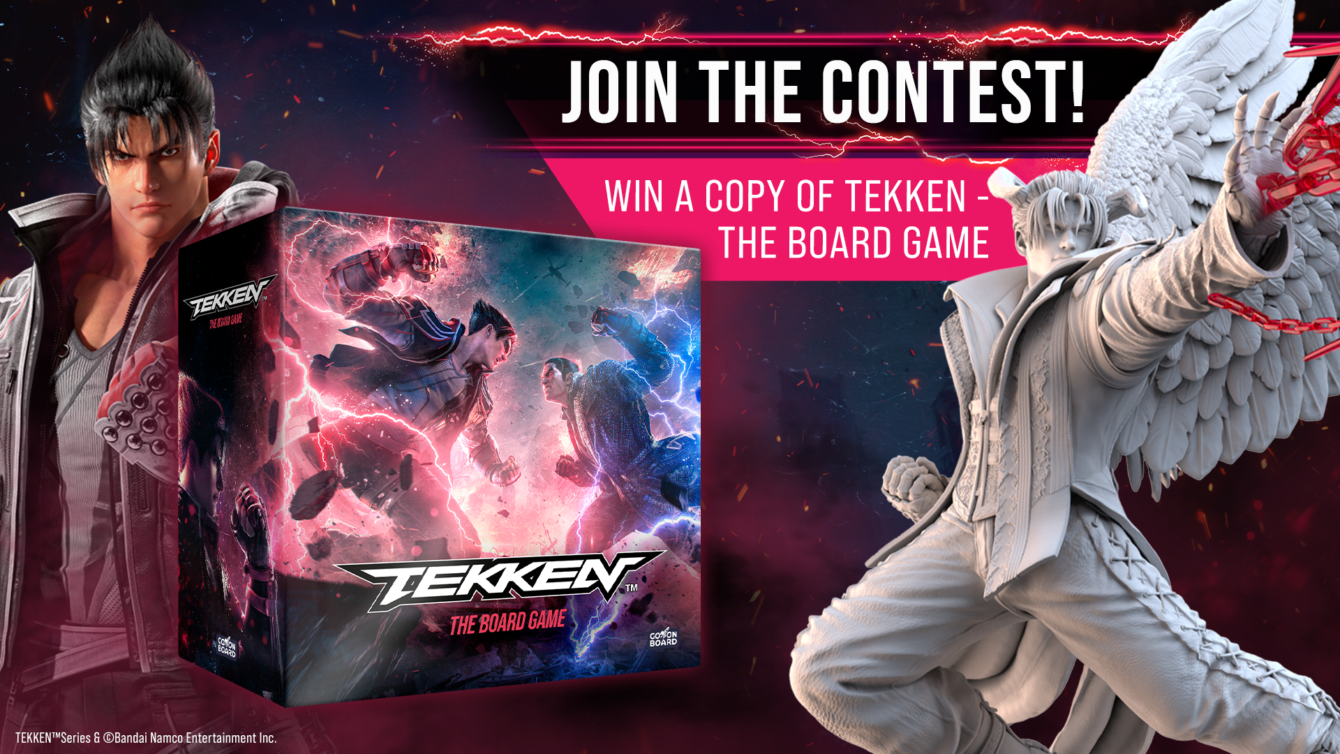 TEKKEN - The Board Game by Go On Board - Something LEGENDARY Is Coming ...