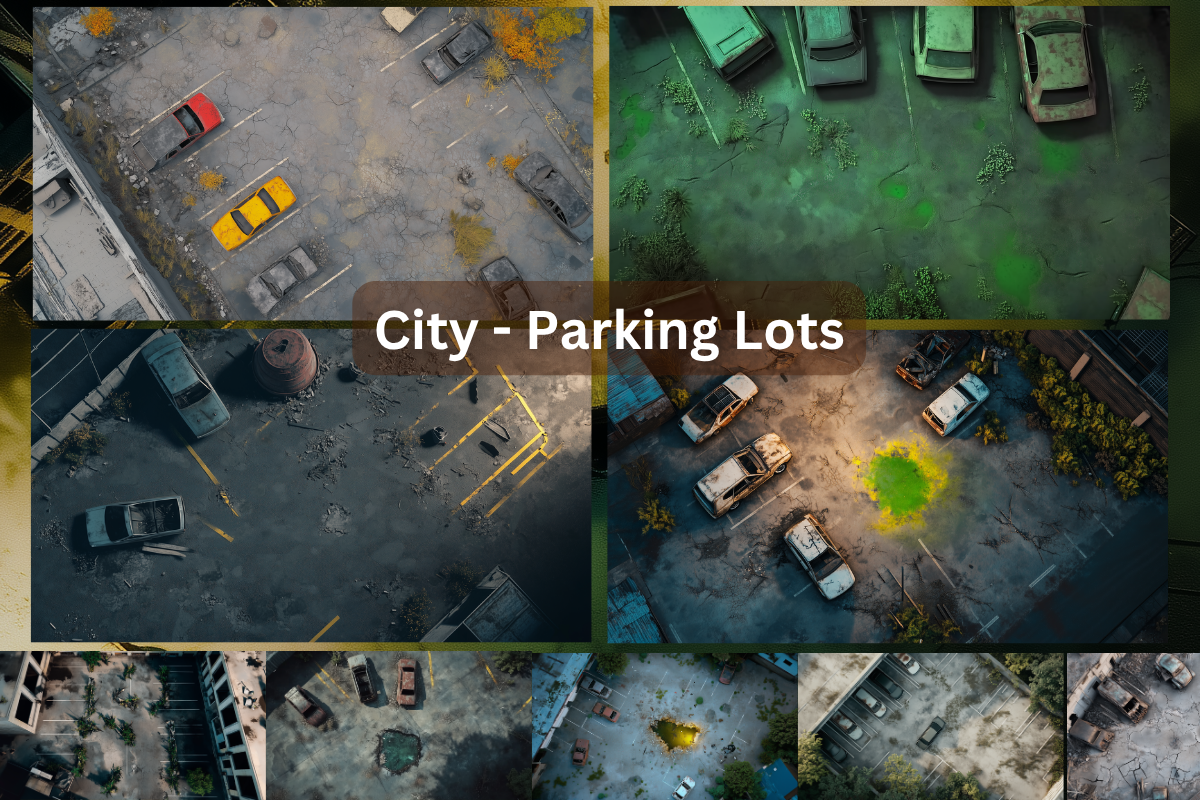 After the Fall: 700 Post-Apocalyptic Battle Maps by Agnesagraphic ...