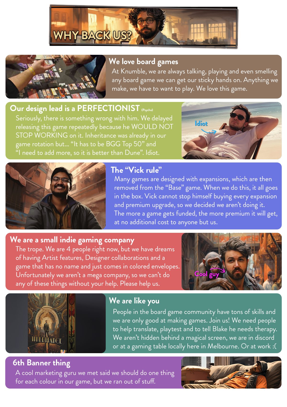 Inheritance by Knumble Games - Gamefound