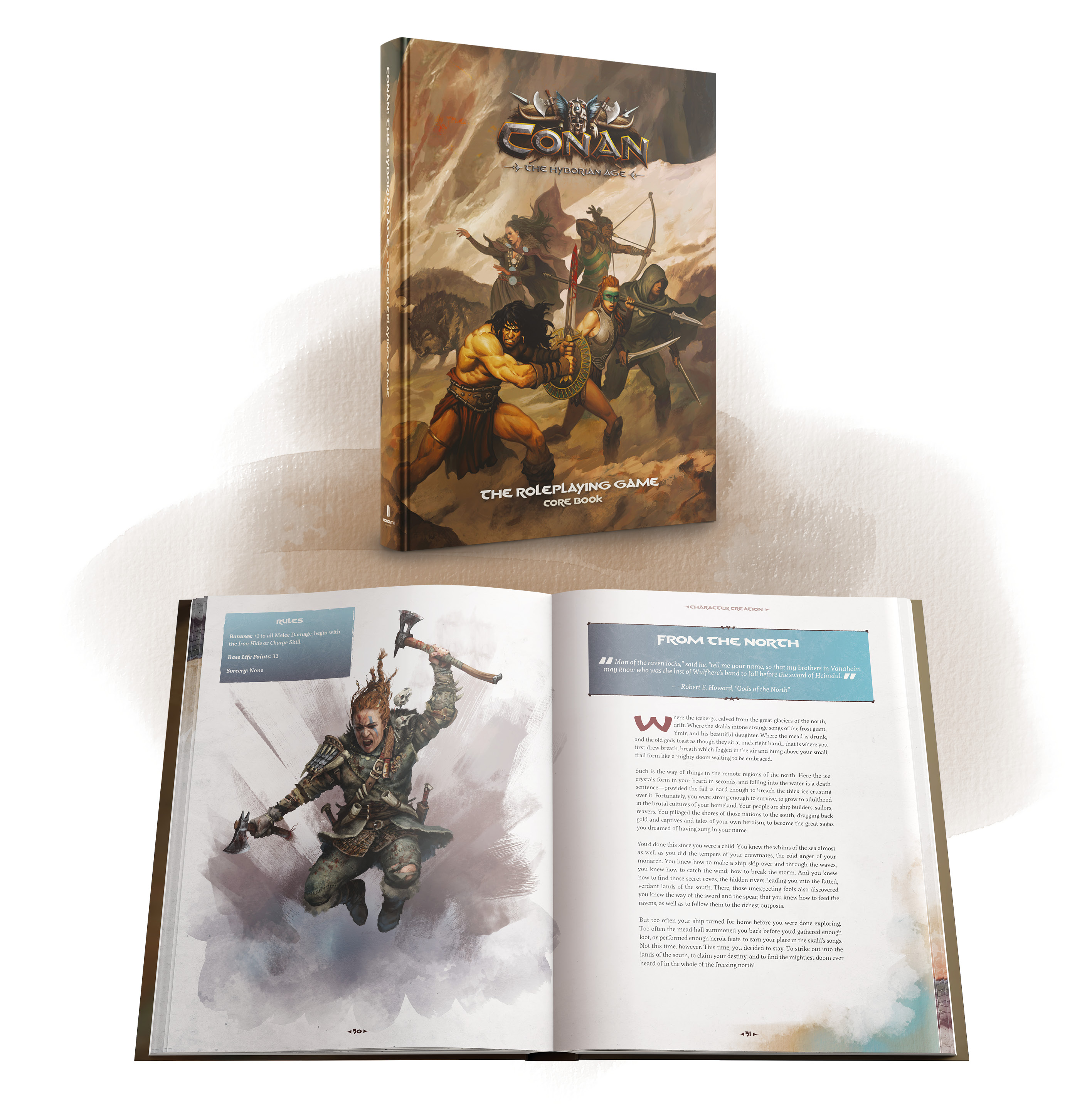 Conan: The Hyborian Age - The Roleplaying Game by Monolith Board Games ...
