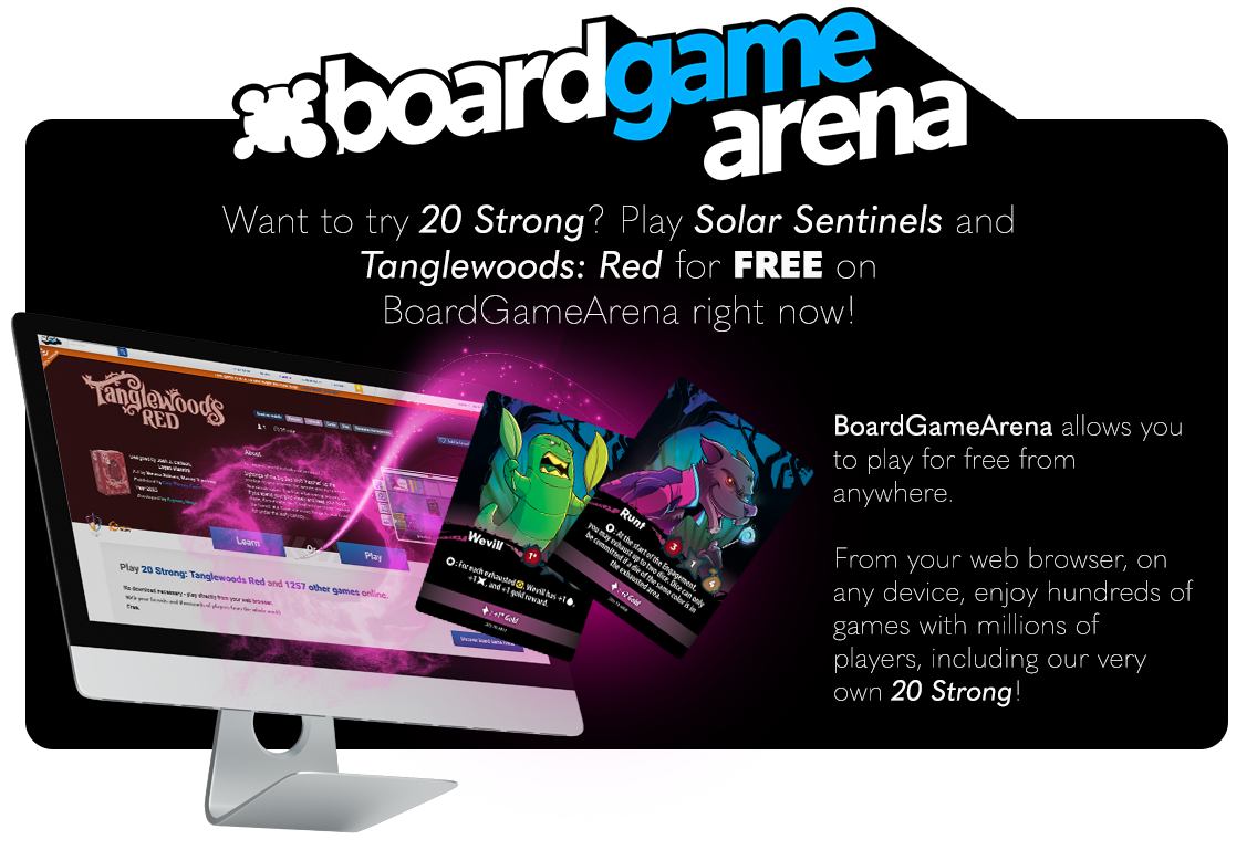 20 Strong: Nemesis, Tainted Grail, & Etherfields by Chip Theory Games ...