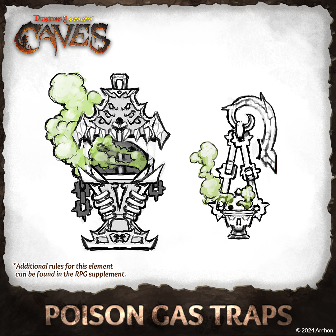 Dungeons & Lasers VI: Caves by Archon Studio - The Queen's Week - Gamefound