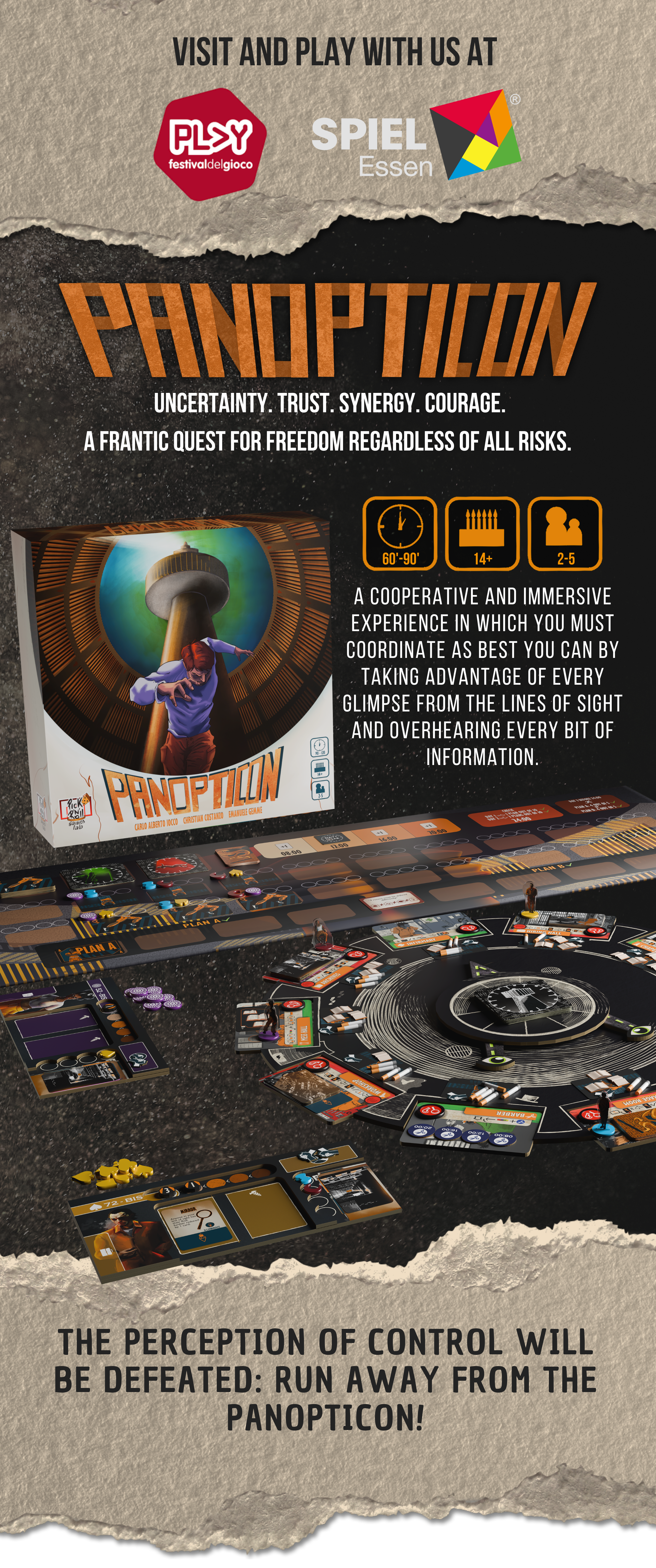 Panopticon by Pick 'N' Roll Games Lab Srl - Gamefound