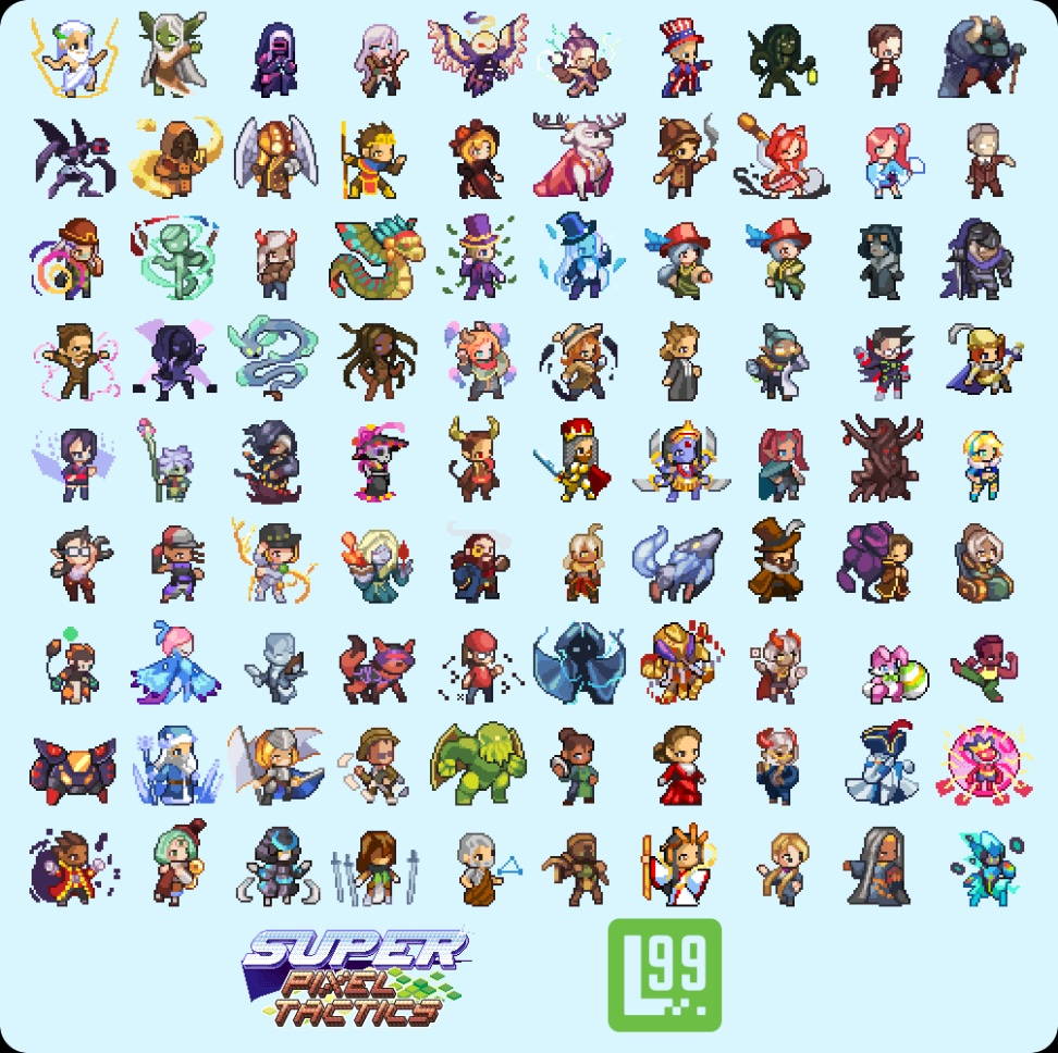 Super Pixel Tactics by Level 99 Games - Sprite Previews and News from ...