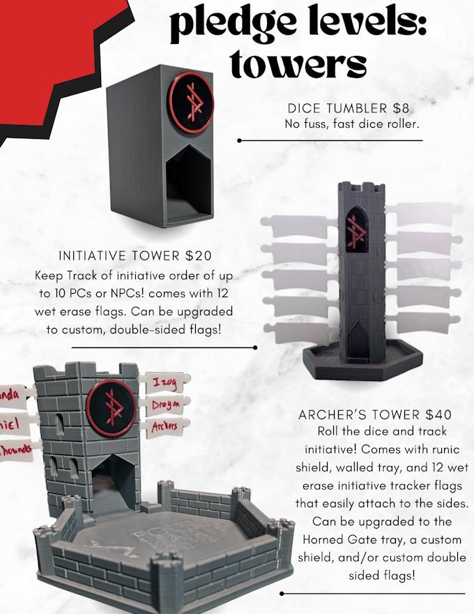 Tabletop Towers by Four Harts Games - Gamefound