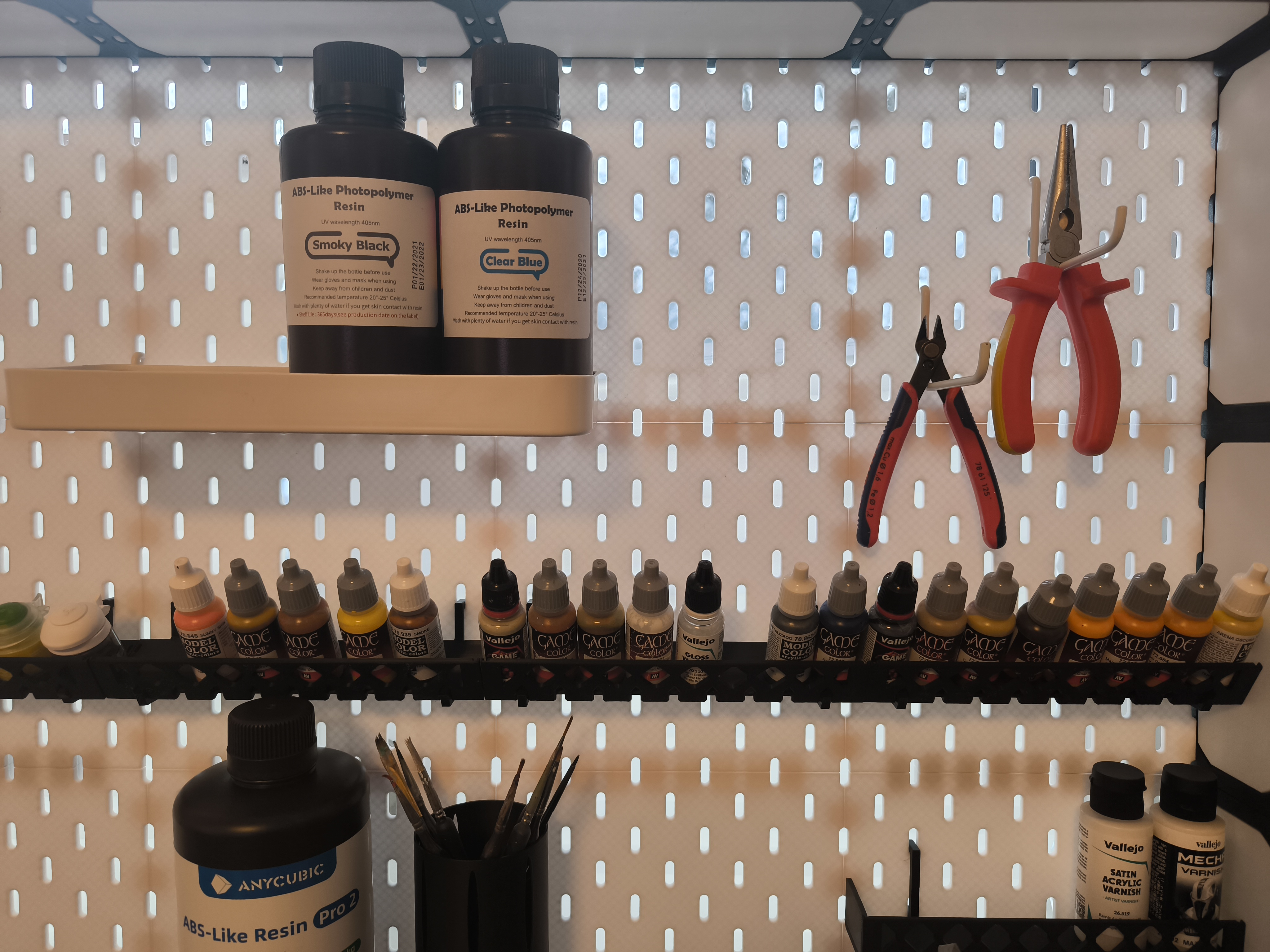 Master Painter - Modular 3D Printable Paint Rack by 3DOtakuPrints ...