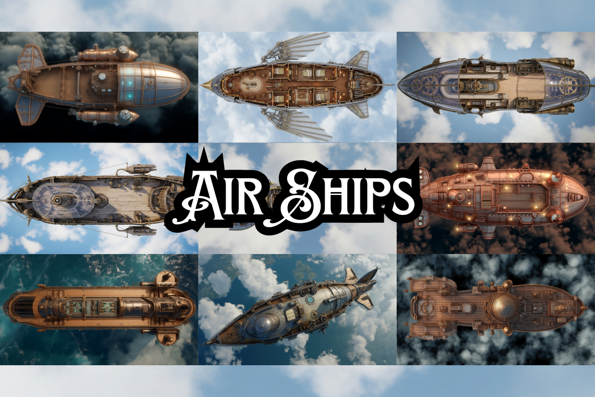 450 Steampunk Battle Maps for TTRPG and VTT by Agnesagraphic - Gamefound