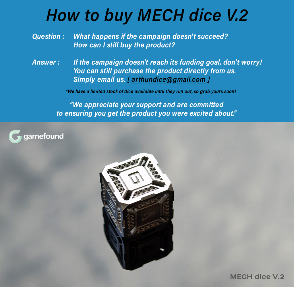 MECH Dice V.2 (Expansion and Upgrade) by ARTHUN - Gamefound