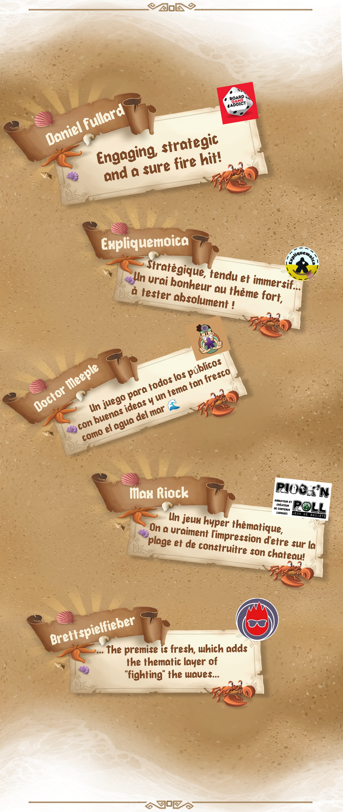SandCastle by BRO GAMES EDITION - Gamefound
