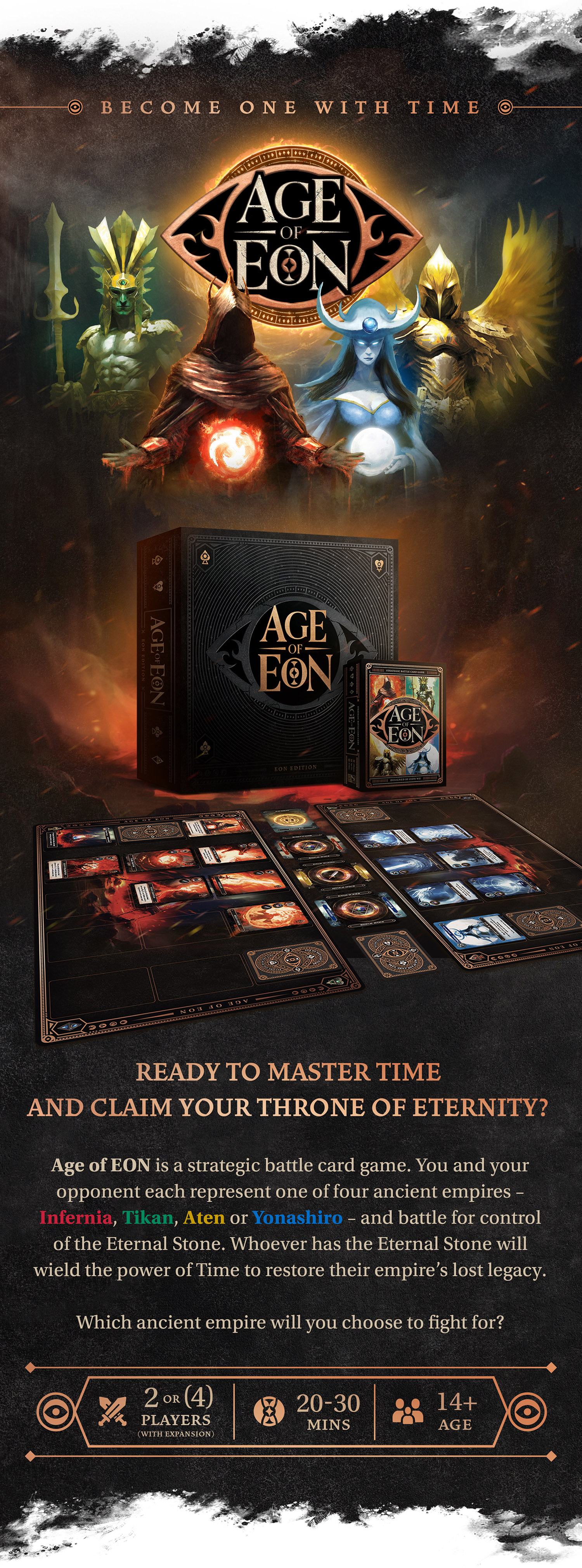 Age of EON Battle Card Game by Giza Games - Gamefound