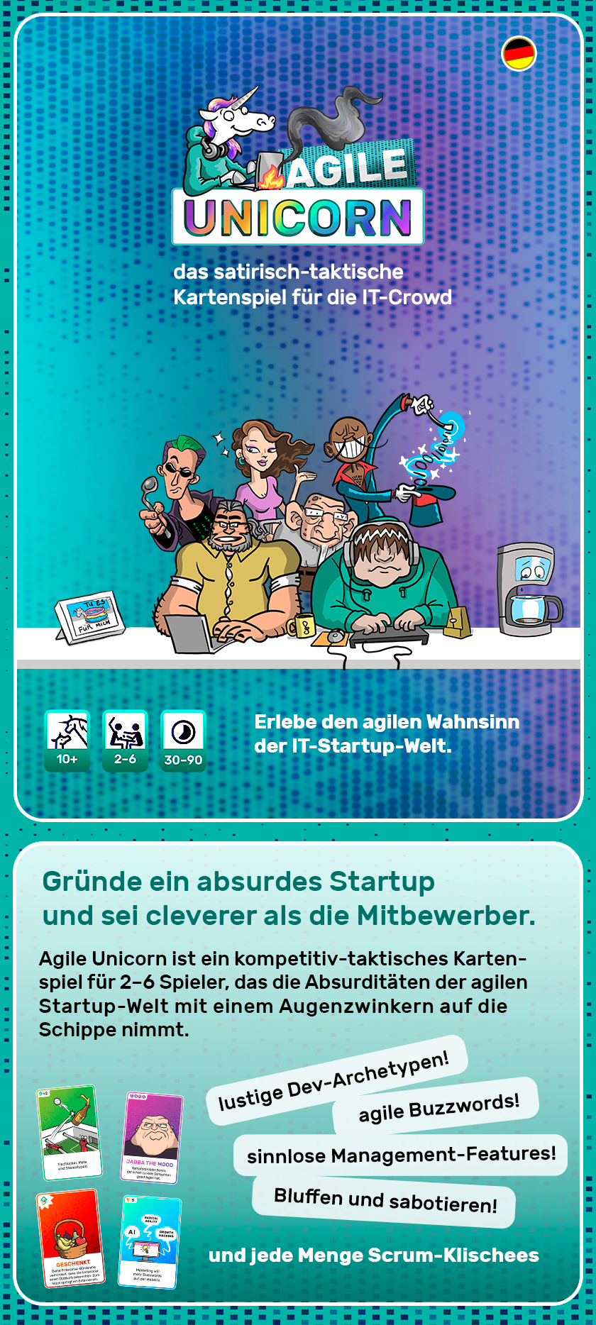 Agile Unicorn Card Game by agile-unicorn - Gamefound