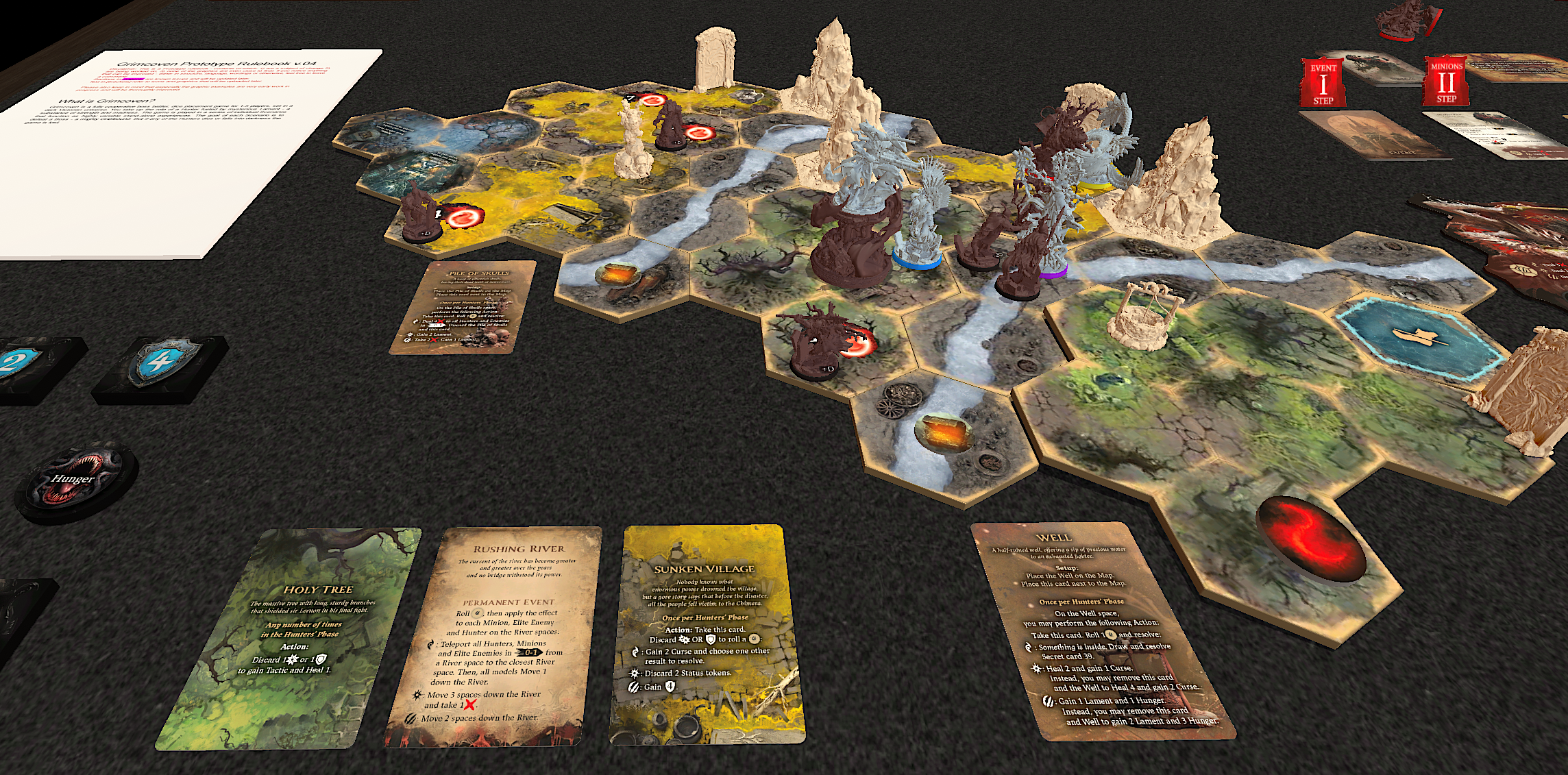 Grimcoven by Awaken Realms - Development update #3 / TTS mod is here ...