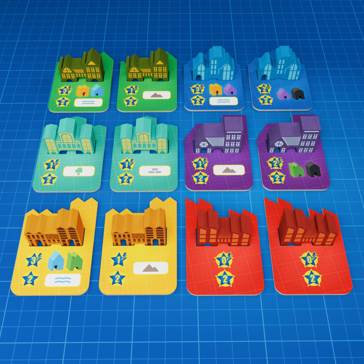 Micro Architects: Big City Vacation by Thistroy Games - Who needs cards ...