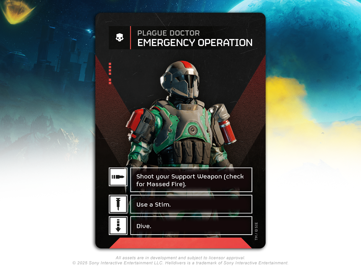 HELLDIVERS 2: The Board Game by Steamforged Games - New Helldiver Unlocked! The Plague Doctor ...