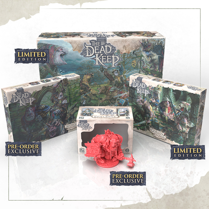 The Dead Keep by CMON - Addressing Frequently Asked Questions - Gamefound