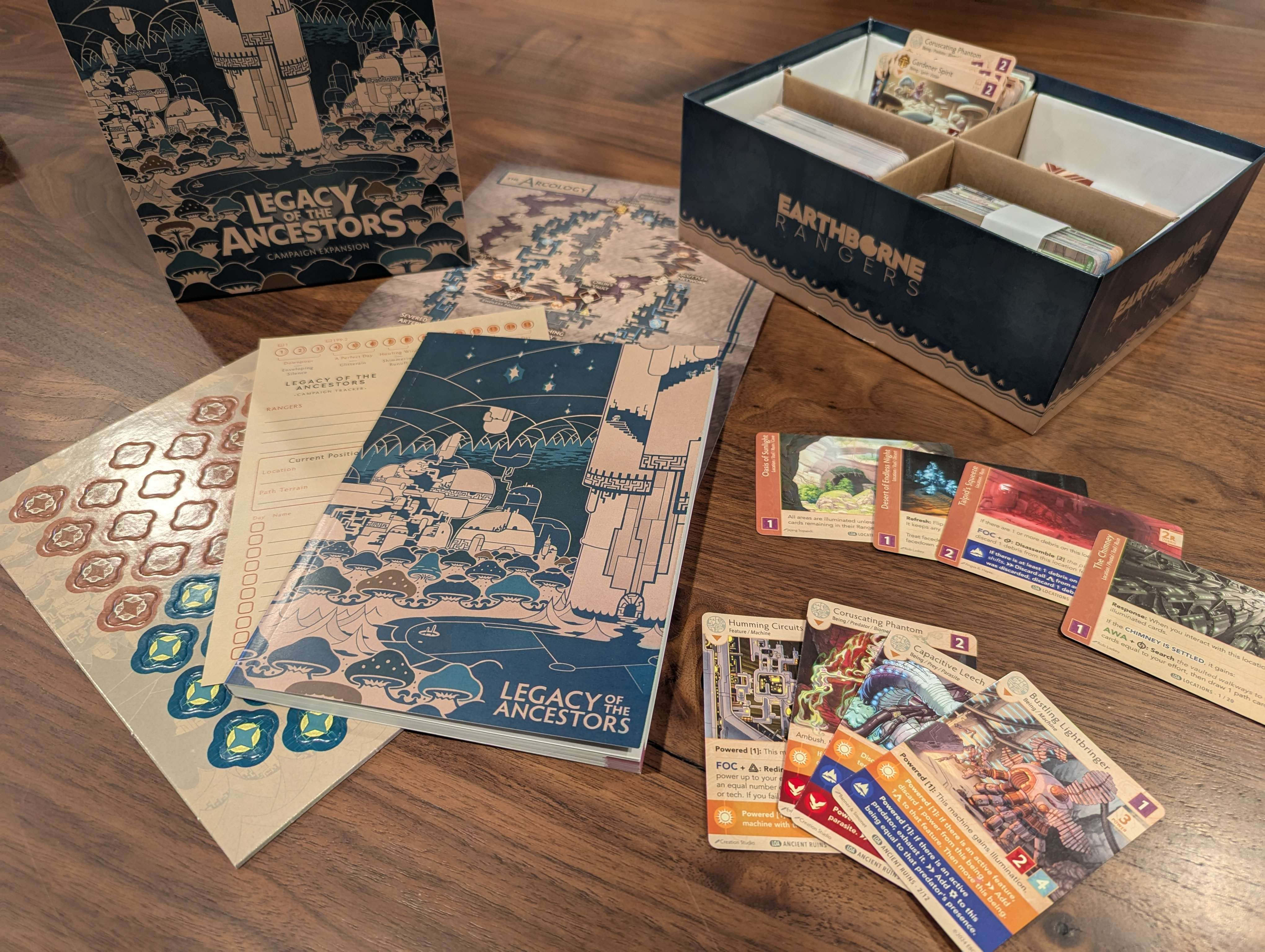 Earthborne Rangers Second Printing (plus expansions) by Earthborne ...