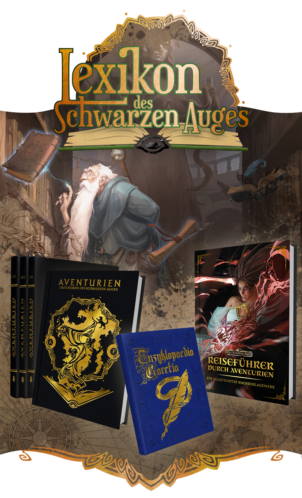 Das Schwarze Auge - Das Aventurische Lexikon by Ulisses Spiele - Gamefound