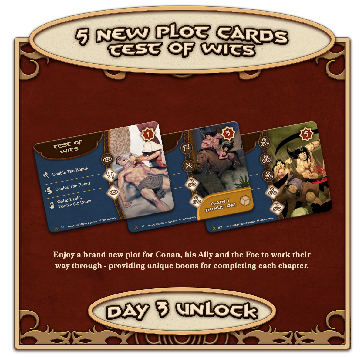 The Adventures of Conan by GF9 - Gamefound