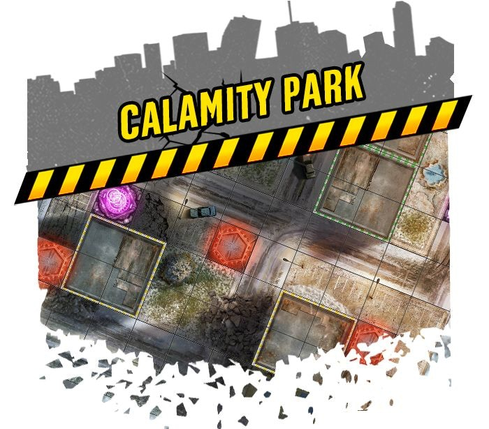 Monsterpocalypse Board Game by Mythic Games - Map Pack 2 - Gamefound