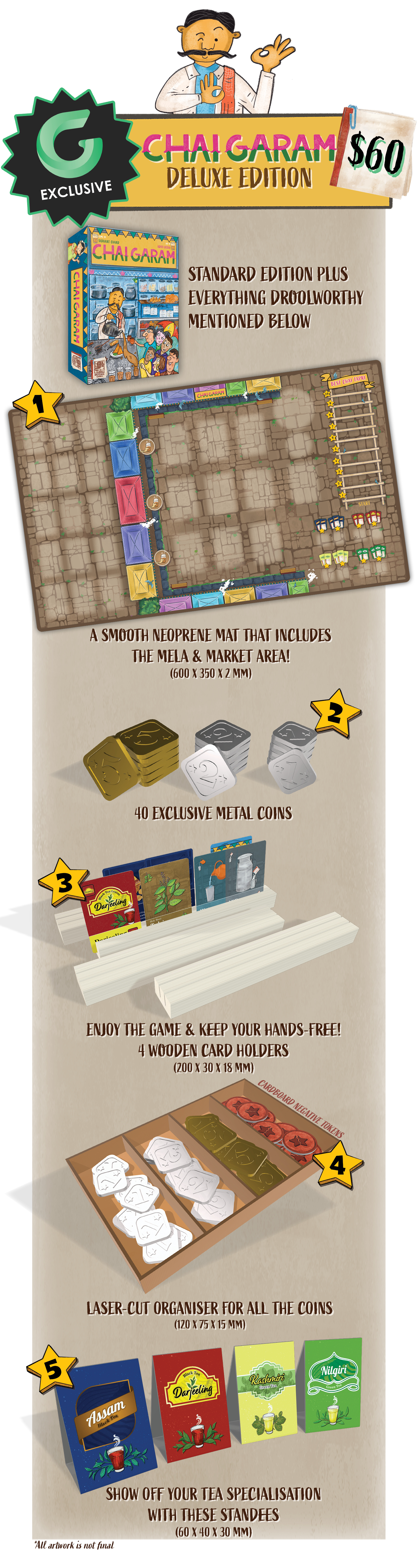 CHAI GARAM by MOZAIC GAMES - Gamefound