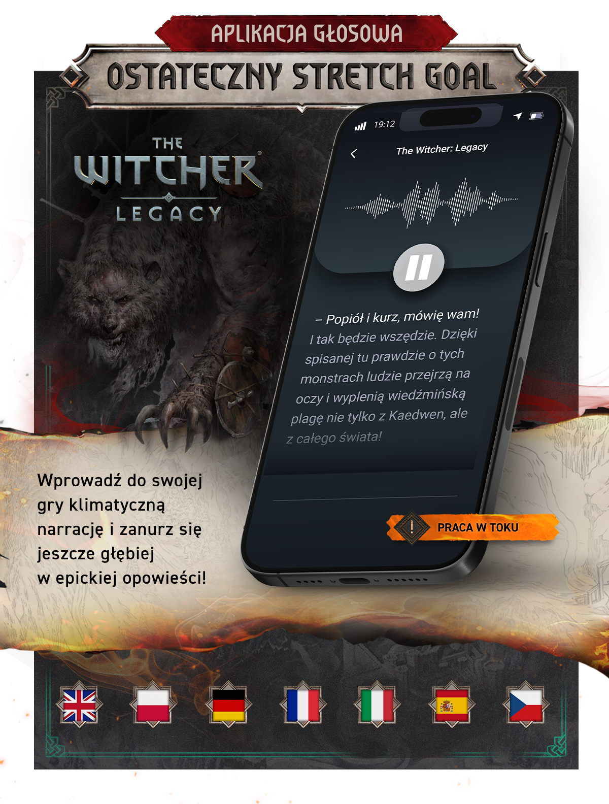 The Witcher: Legacy by Go On Board - 10 milionów i aplikacja z narracją ...
