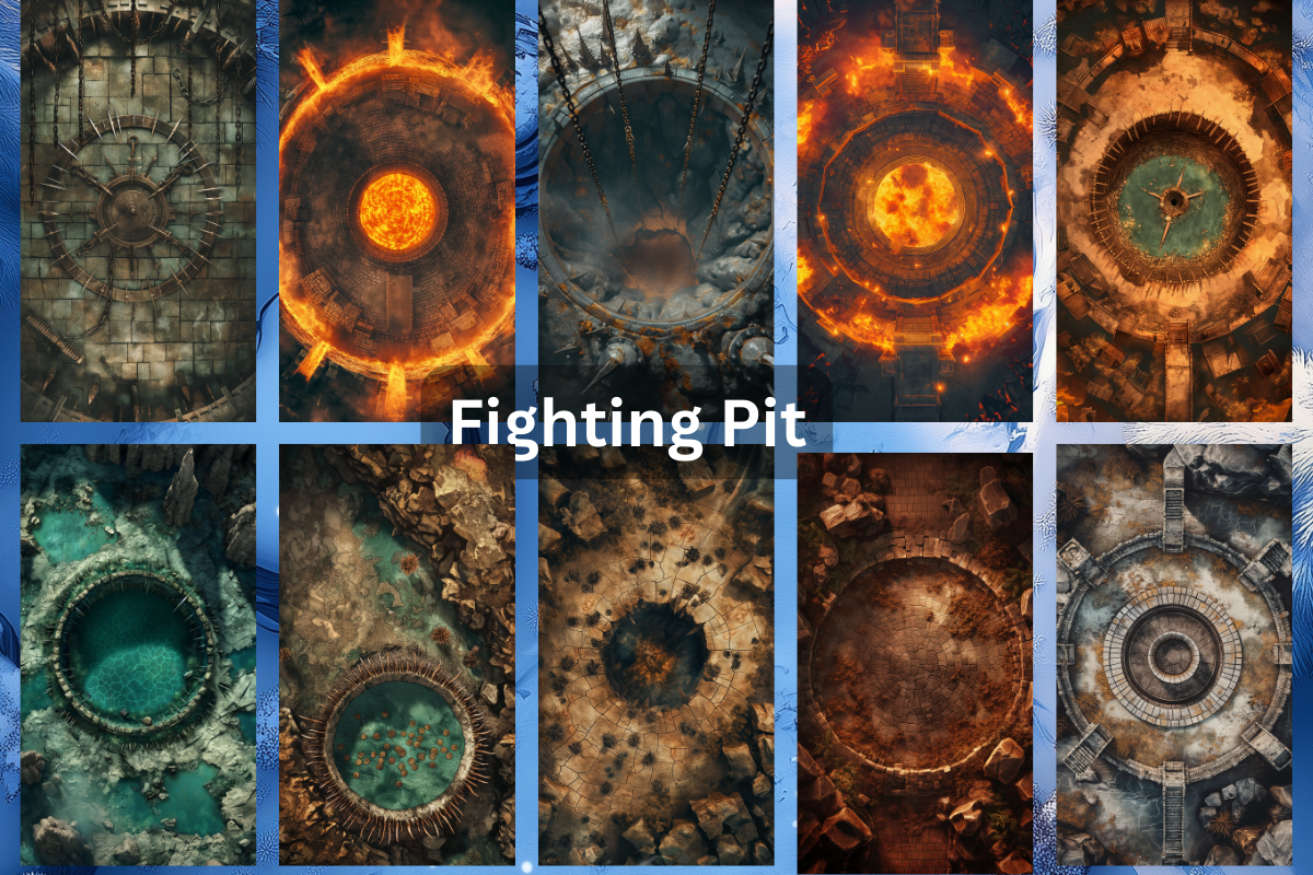 Digital Battle Maps , 9,700 RPG Battlemaps, Tabletop & VTT Maps for ...