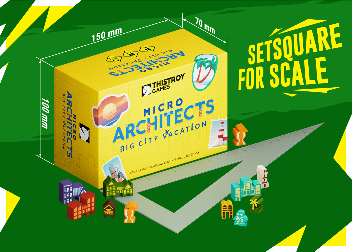 Micro Architects: Big City Vacation by Thistroy Games - Gamefound