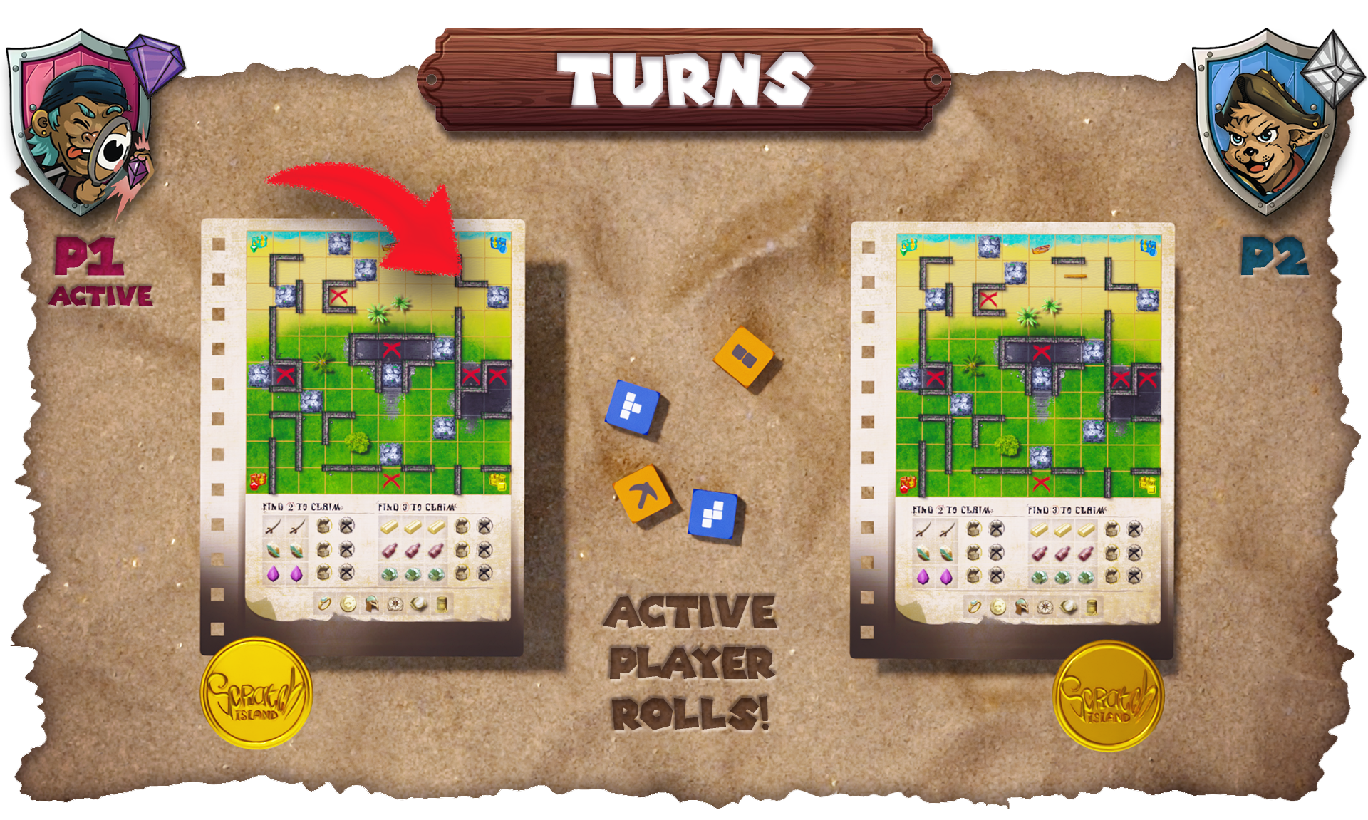 Scratch Island by Garlock Games - Gamefound