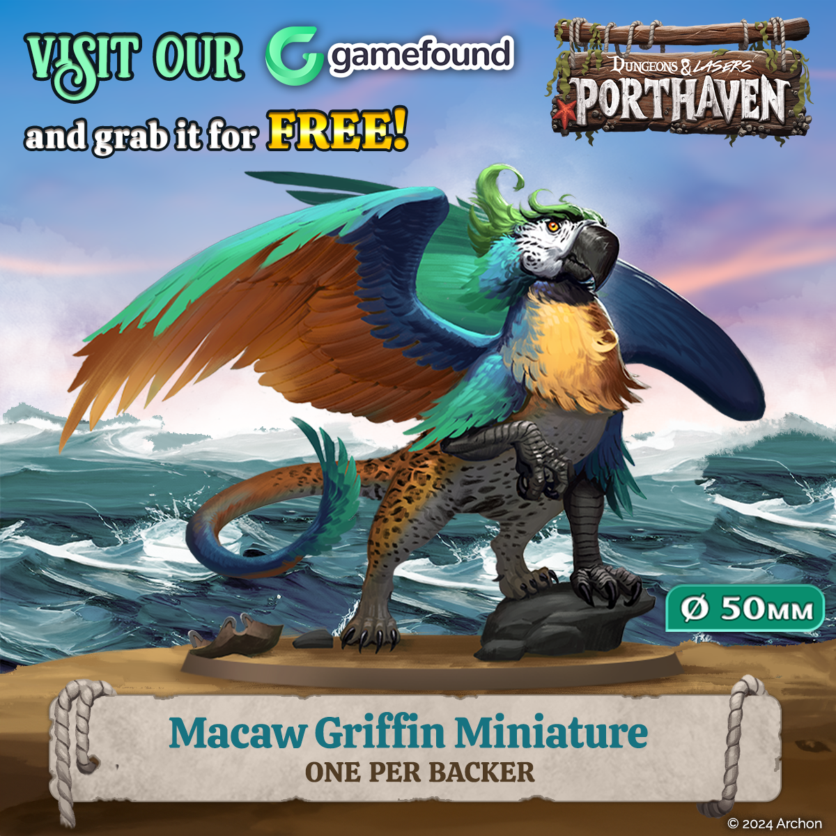 Dungeons & Lasers VII: Porthaven by Archon Studio - Ship Ahoy! - Gamefound