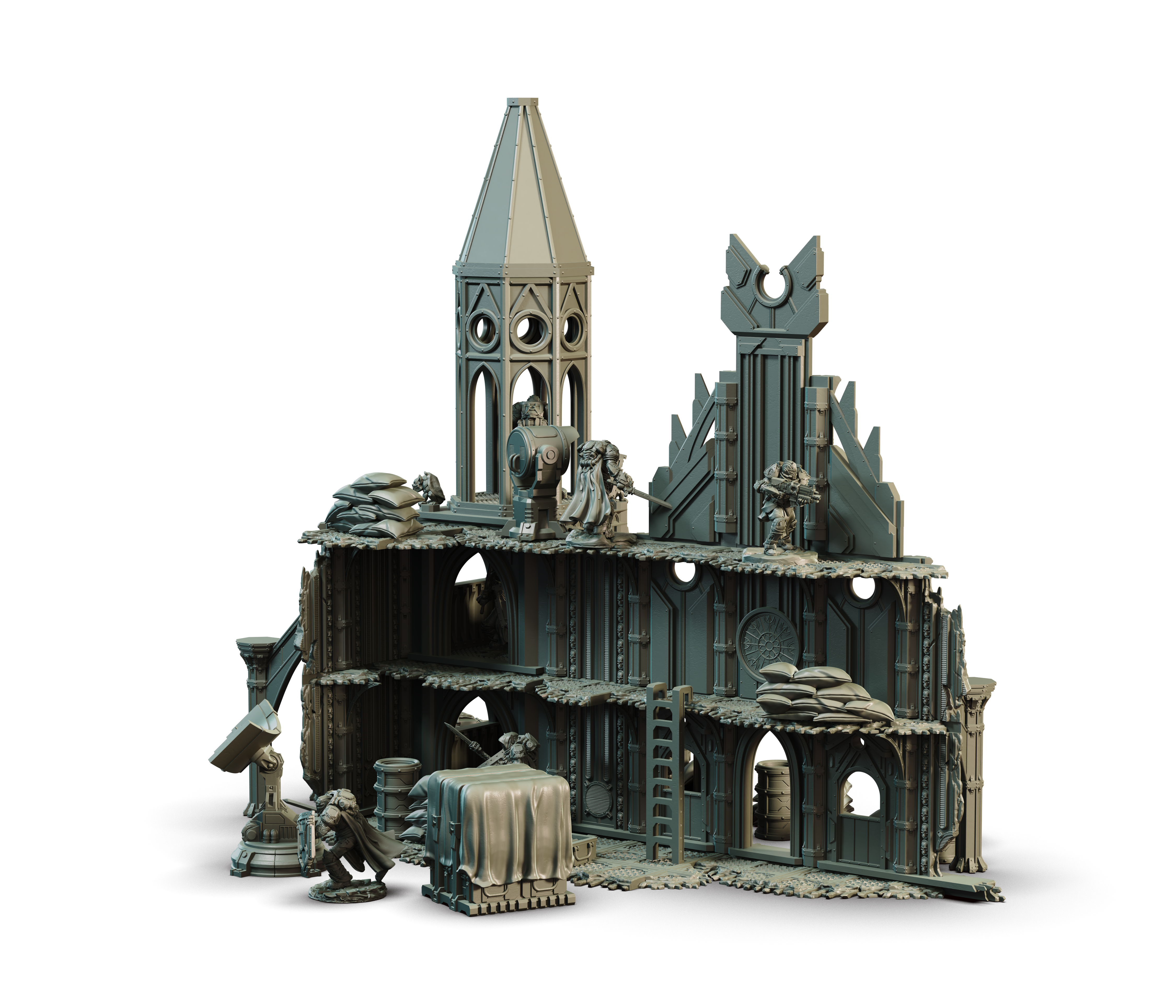 Revenant's Run: OPR-Compatible Sci-Fi Miniatures by I Demo Games - Two ...