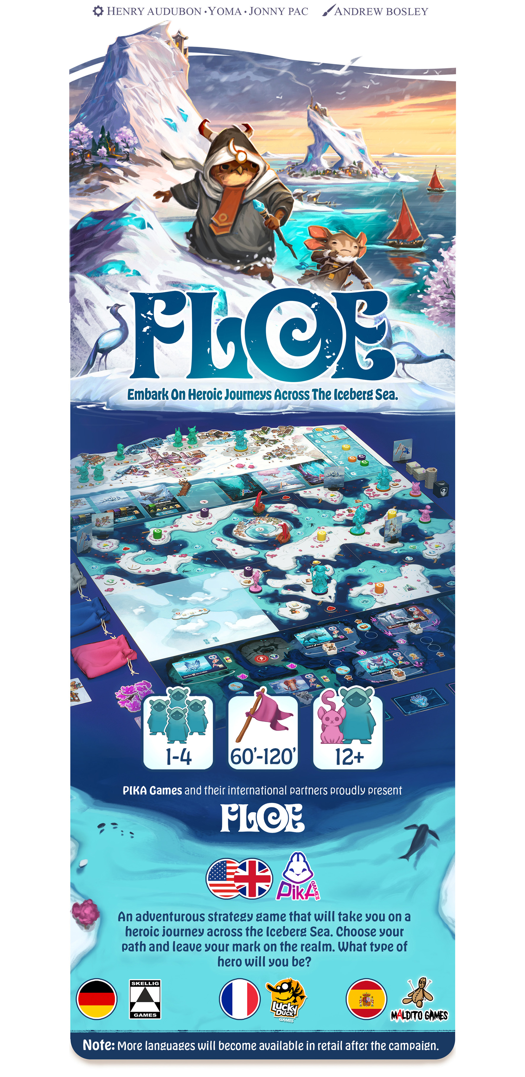 FLOE by PIKA Games - Gamefound