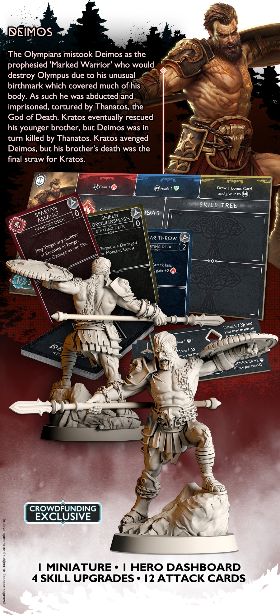 God of War: The Board Game by CMON - Brother! - Gamefound