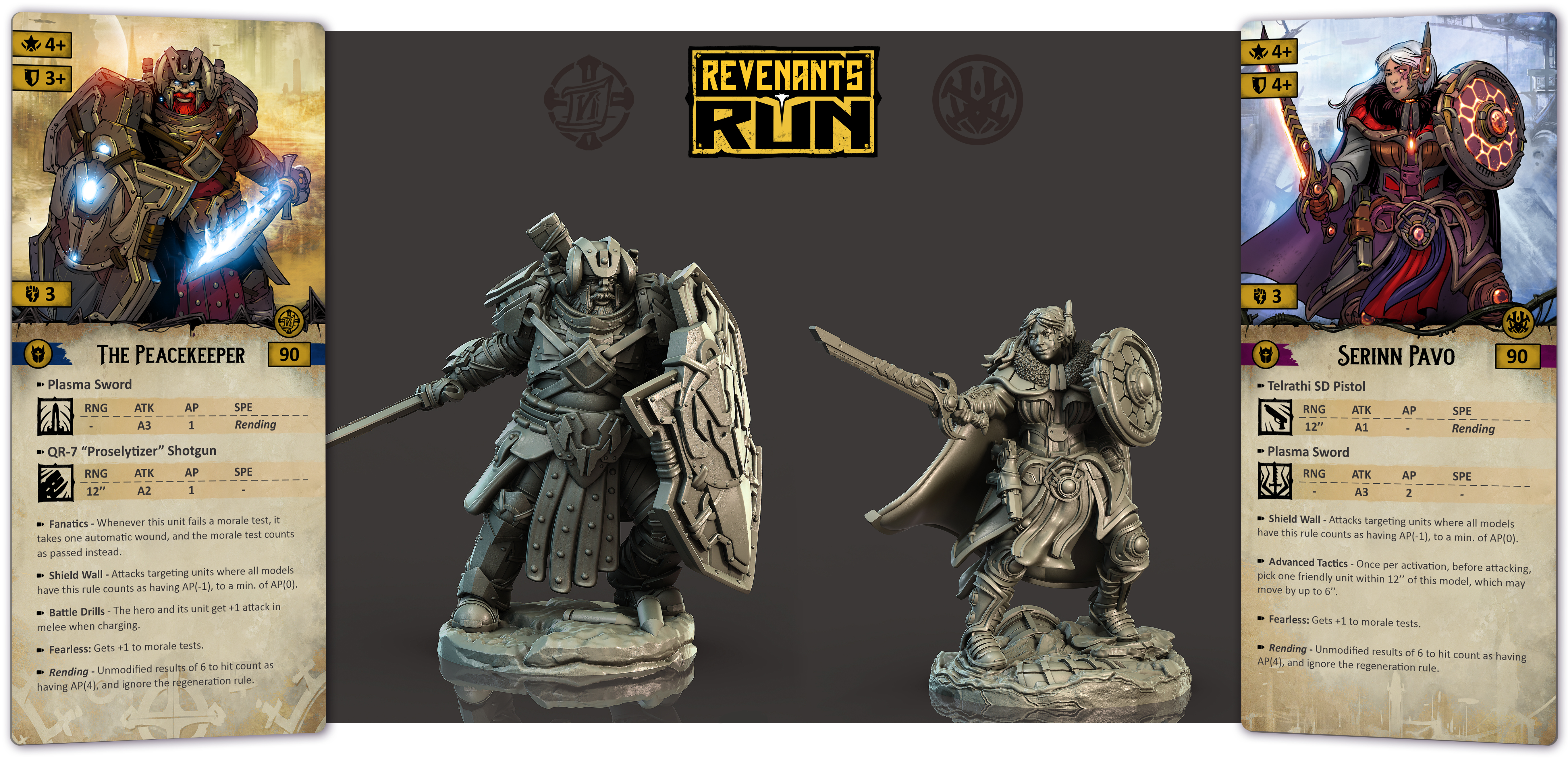 Revenant's Run: OPR-Compatible Sci-Fi Miniatures by I Demo Games ...