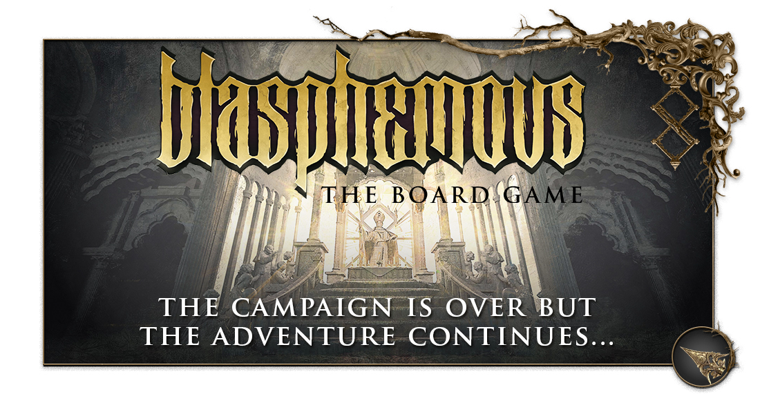 Blasphemous: The Board Game by Ludus Magnus Studio - Gamefound