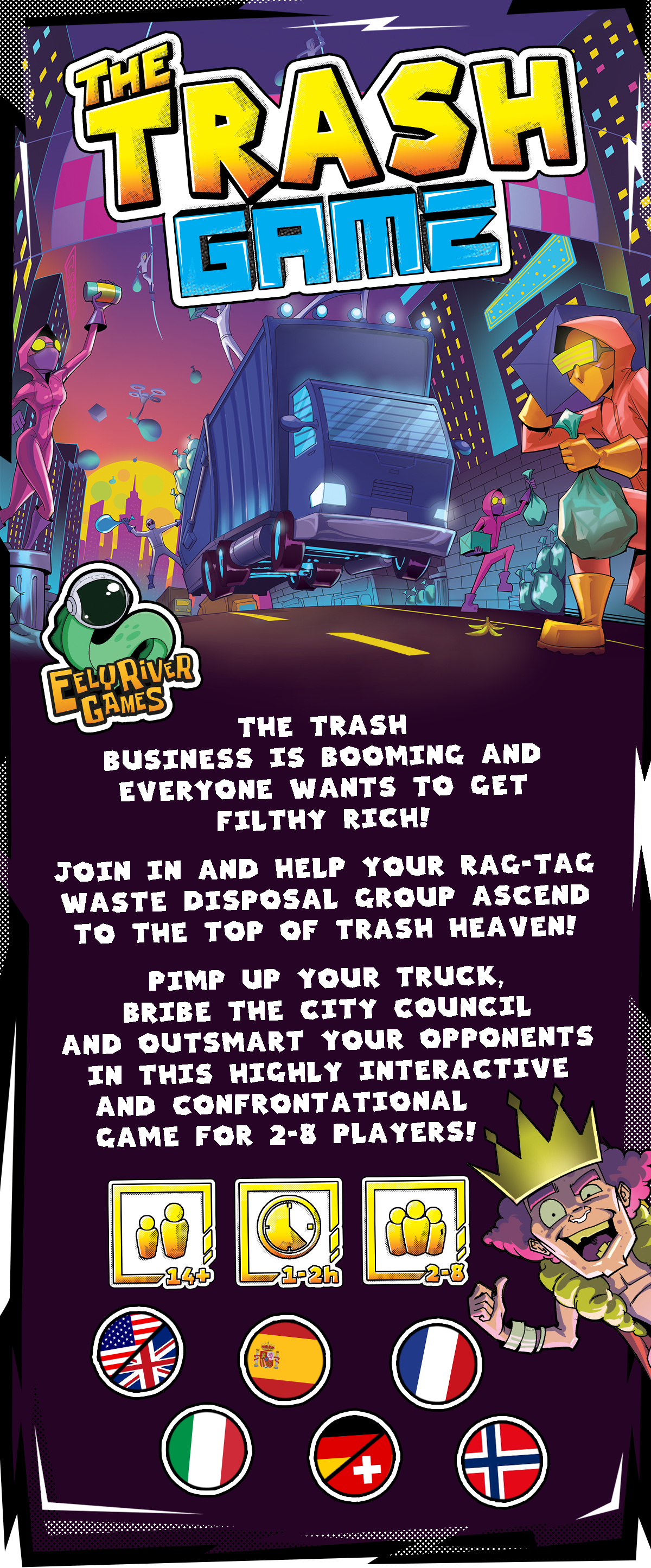 The Trash Game by Eely River Games - Gamefound