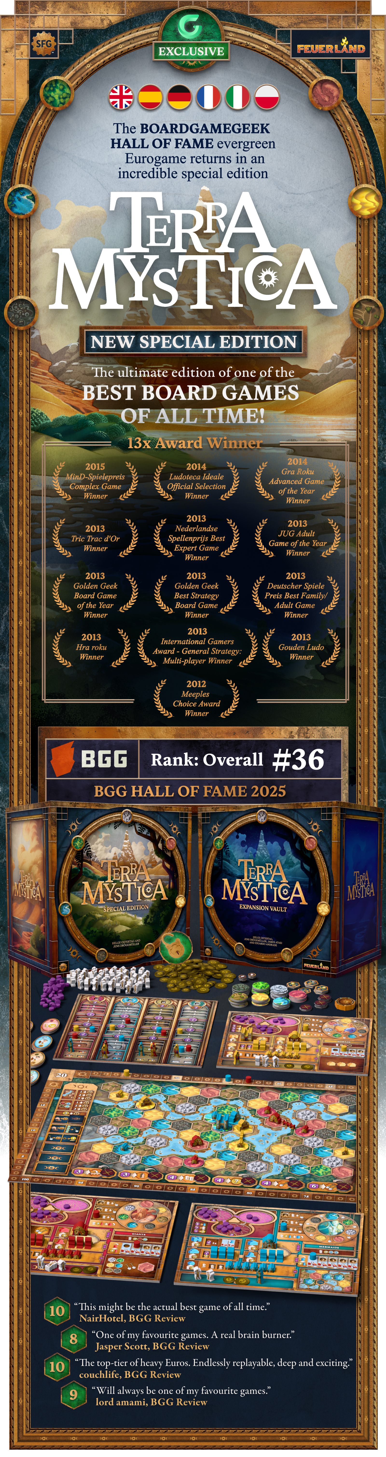 Terra Mystica Special Edition by Steamforged Games - Gamefound