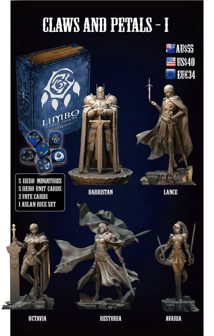 Limbo: Eternal War 1.5 by Limbo Miniatures - Claws & Petals Box 1 ...