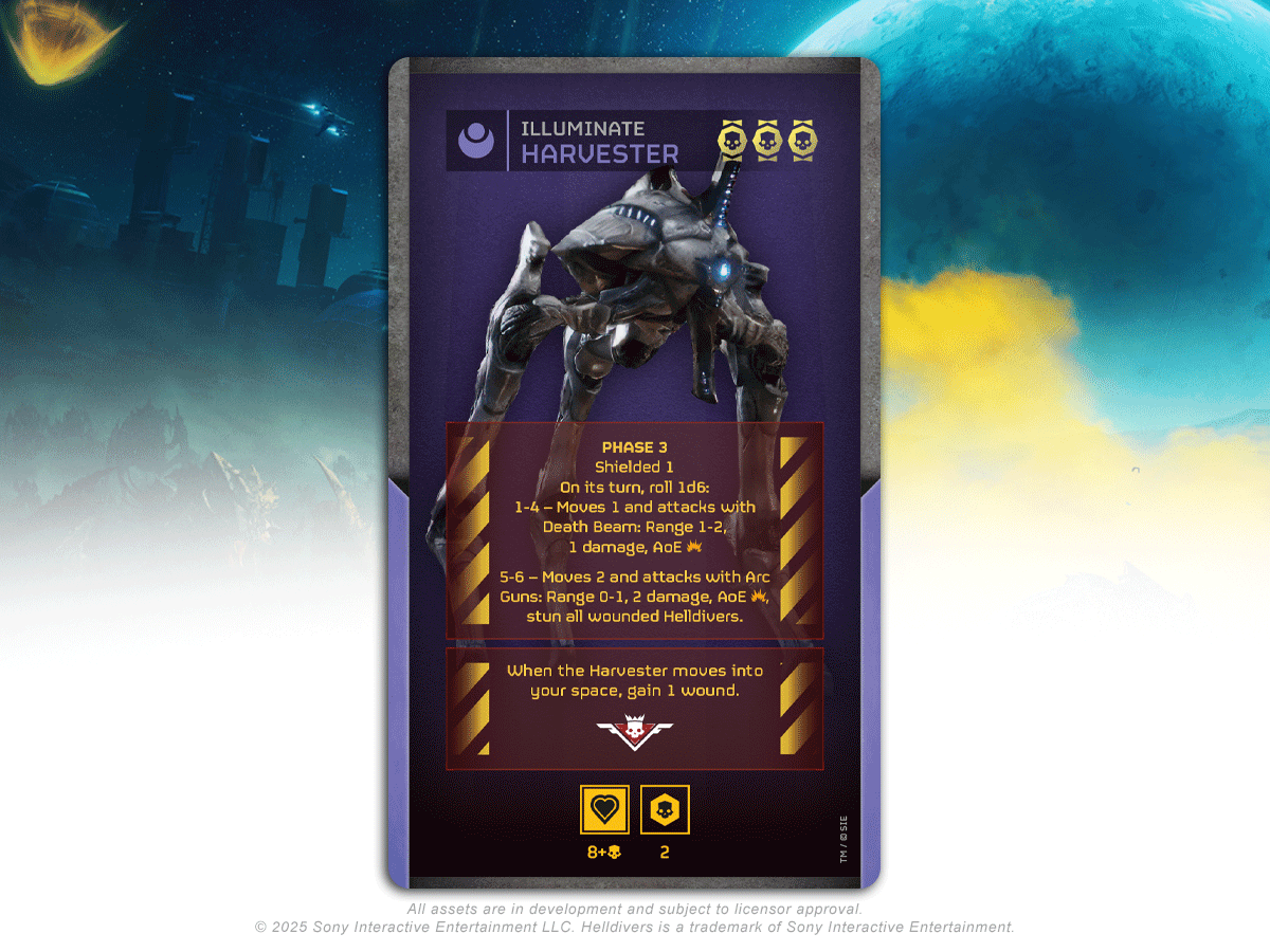 HELLDIVERS 2: The Board Game by Steamforged Games - The Harvester ...