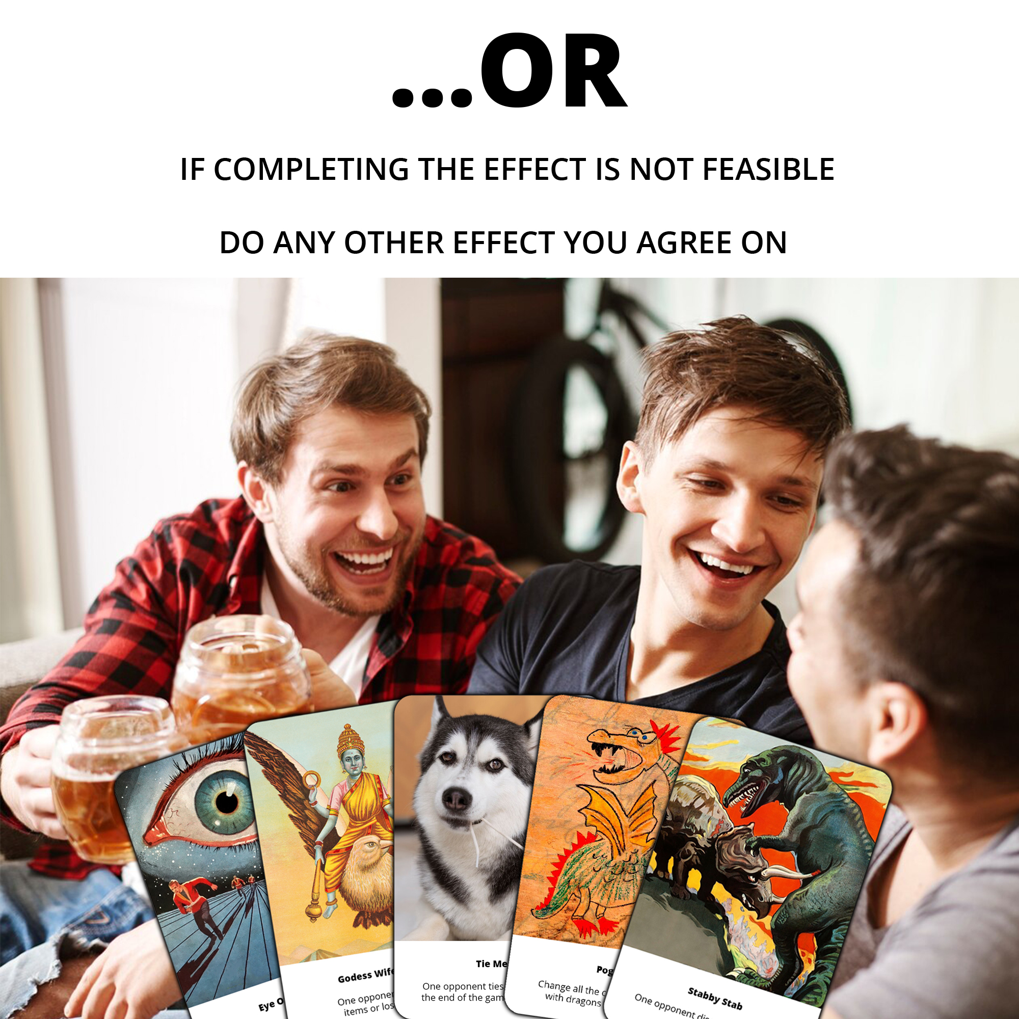 MEMES & DREAMS Fun Card Game (Crazy Effects) Party Hard Insane ...