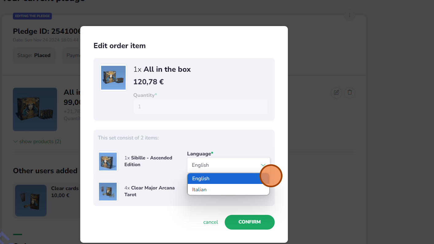 Sibille: a Tarot board game by MathOnGames - Gamefound