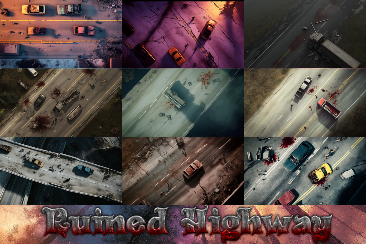 After the Fall: 700 Post-Apocalyptic Battle Maps by Agnesagraphic ...